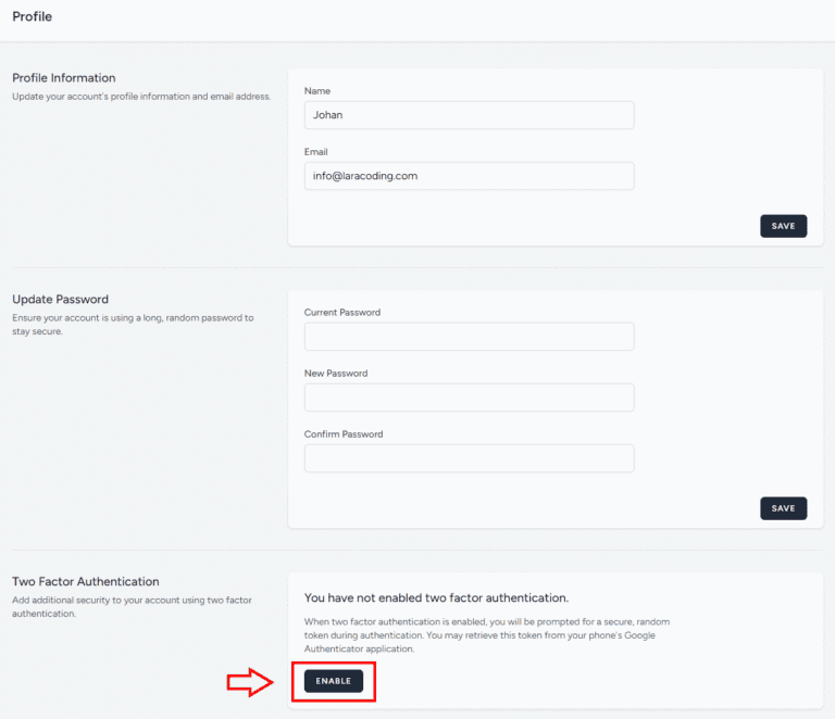 How to Use Google Authenticator 2FA in Laravel
