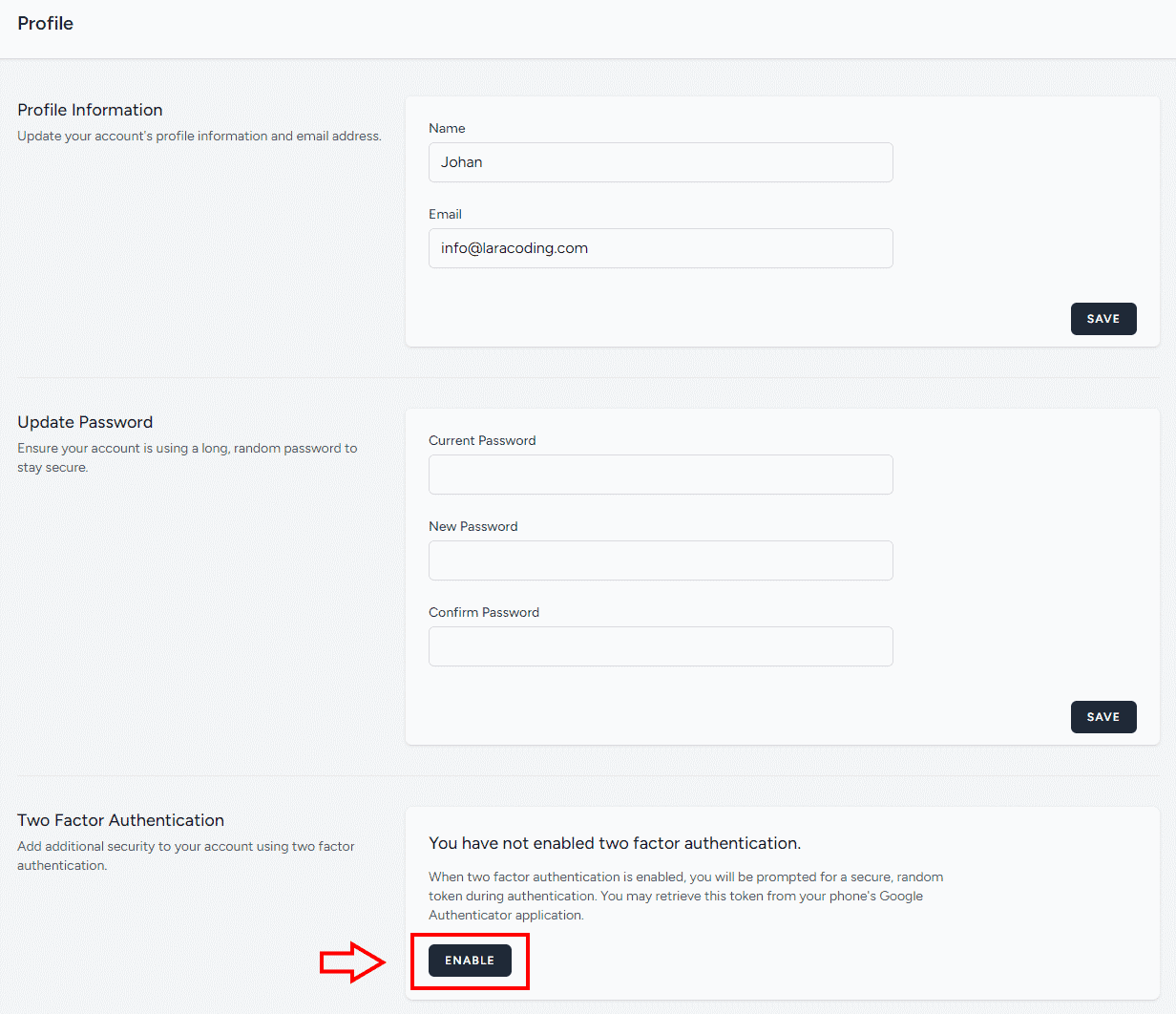 How to Use Google Authenticator 2FA in Laravel